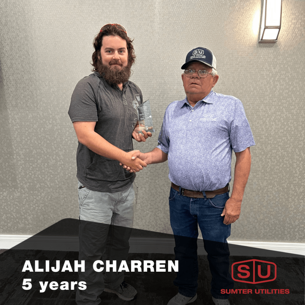 Sumter Utilities celebrates 2023 employee milestones - Sumter Utilities